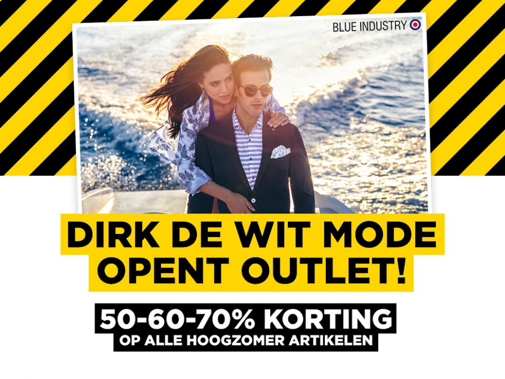 Dirk de Wit Mode opent outlet • Dirk de Wit Mode