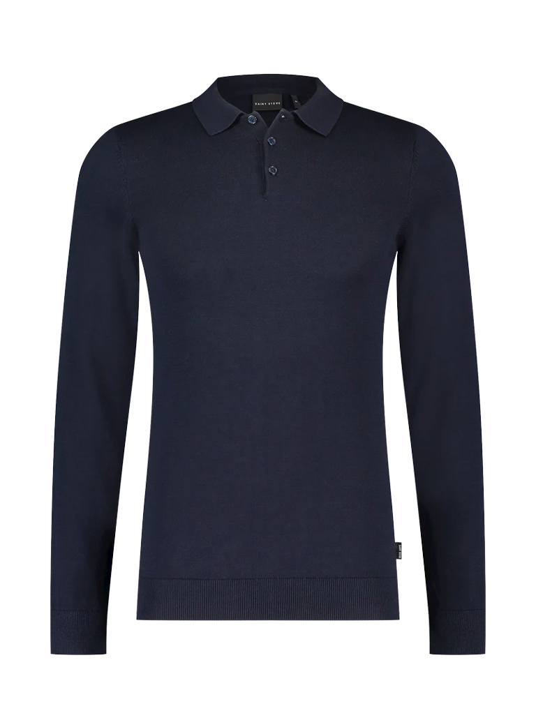 Saint Steve Berend polo berend/dark navy • Dirk de Wit Mode