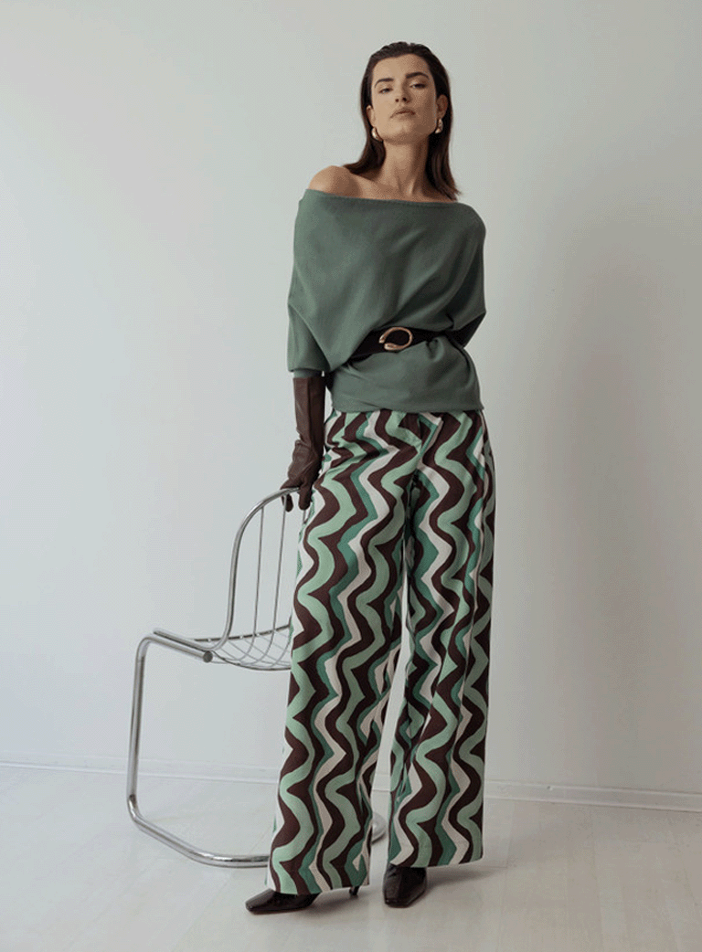 Studio Anneloes Pantalon Marilon Zigzag 13551/9997 multi color • Dirk ...