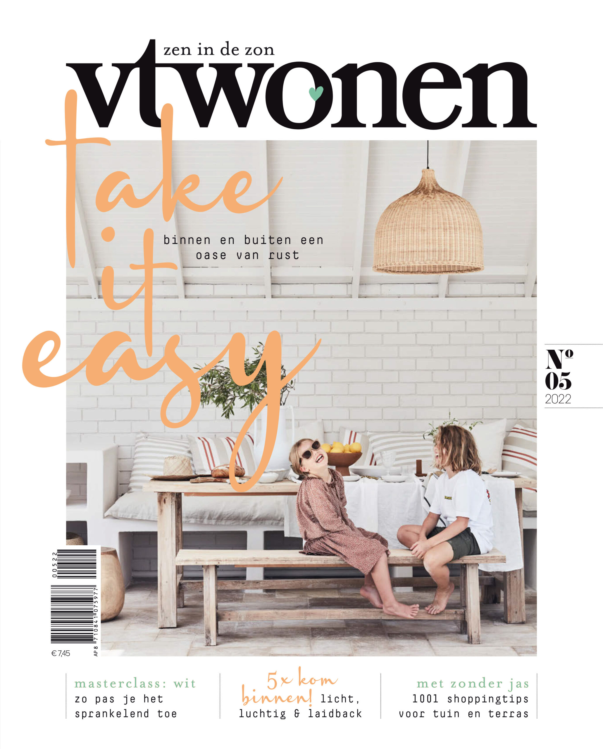 Publicatie Pure & Original in vtwonen magazine Ed5 2022 - Pure & Original