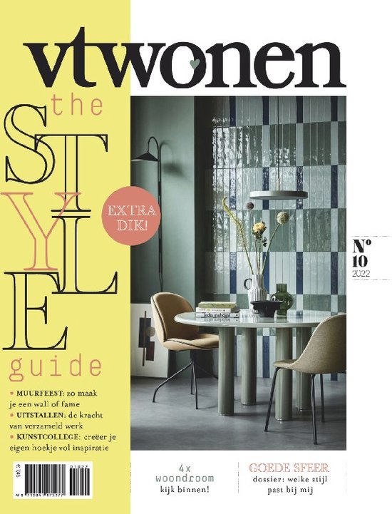 Publicatie Pure & Original in vtwonen magazine Ed10 2022 - Pure & Original